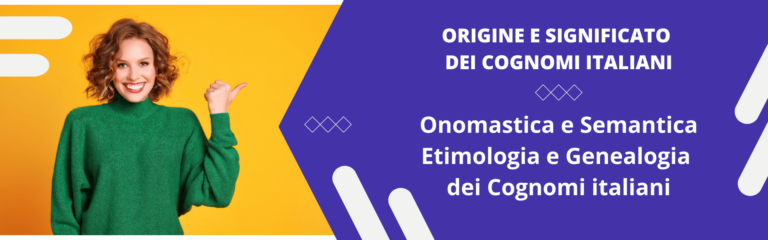 Origine dei cognomi italiani - Retaggio & Genealogia